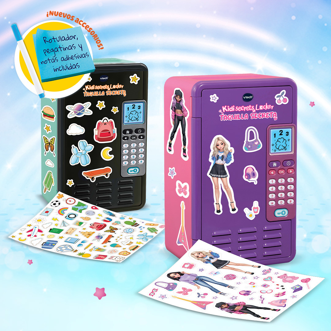 VTech - KidiSecrets Locker Taquilla secreta morada, nuevos accesorios ...
