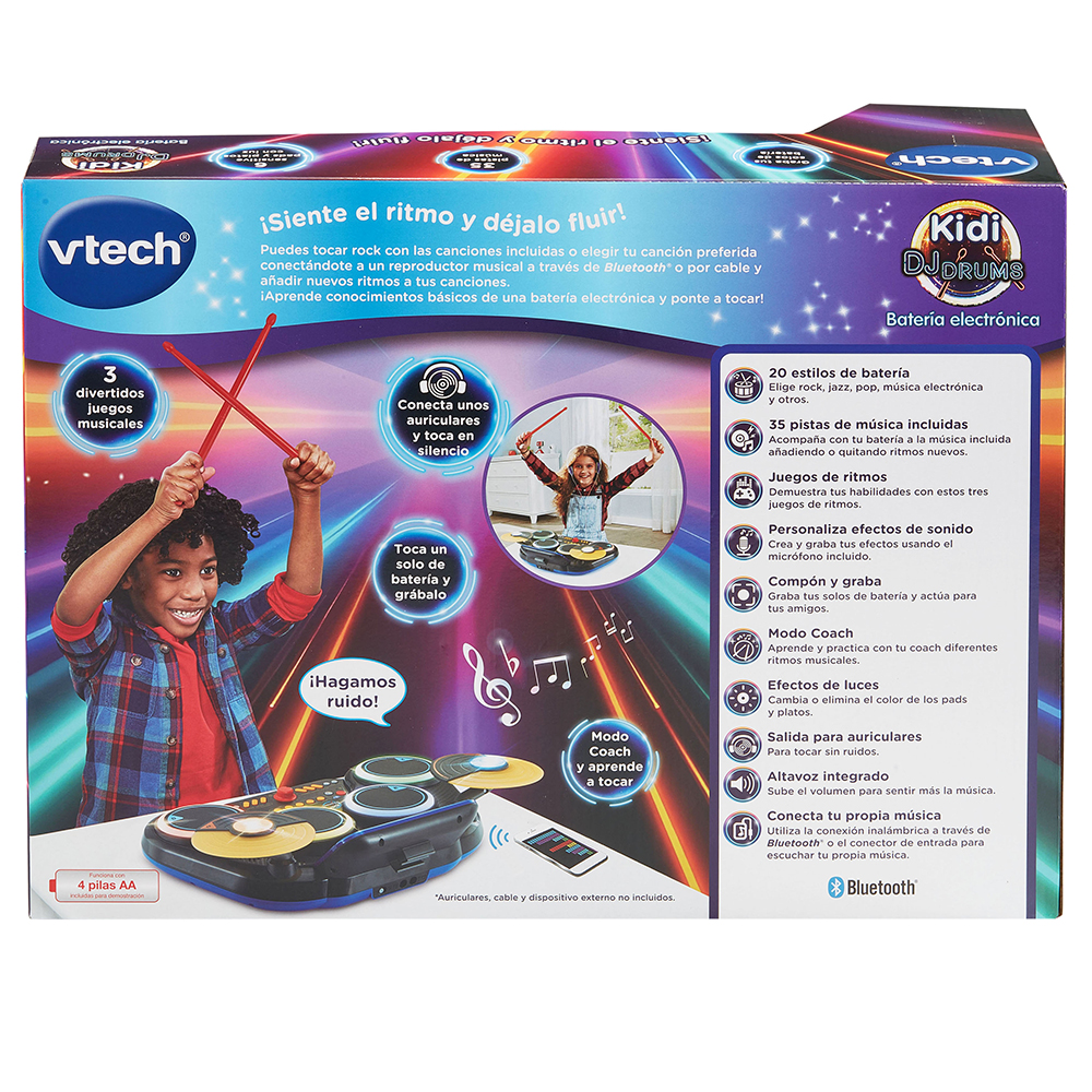 VTech - Kidi DJ Drums Batería electrónica