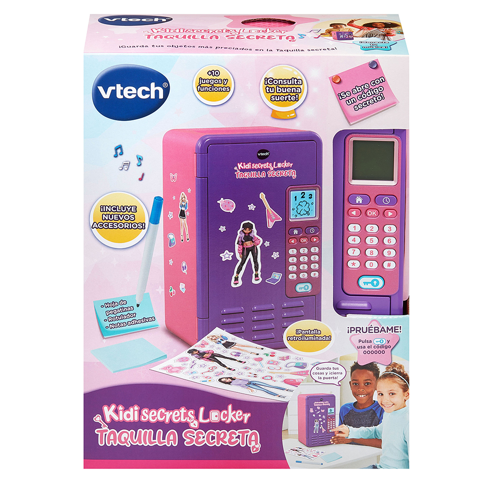 VTech - KidiSecrets Locker Taquilla secreta morada, nuevos accesorios ...