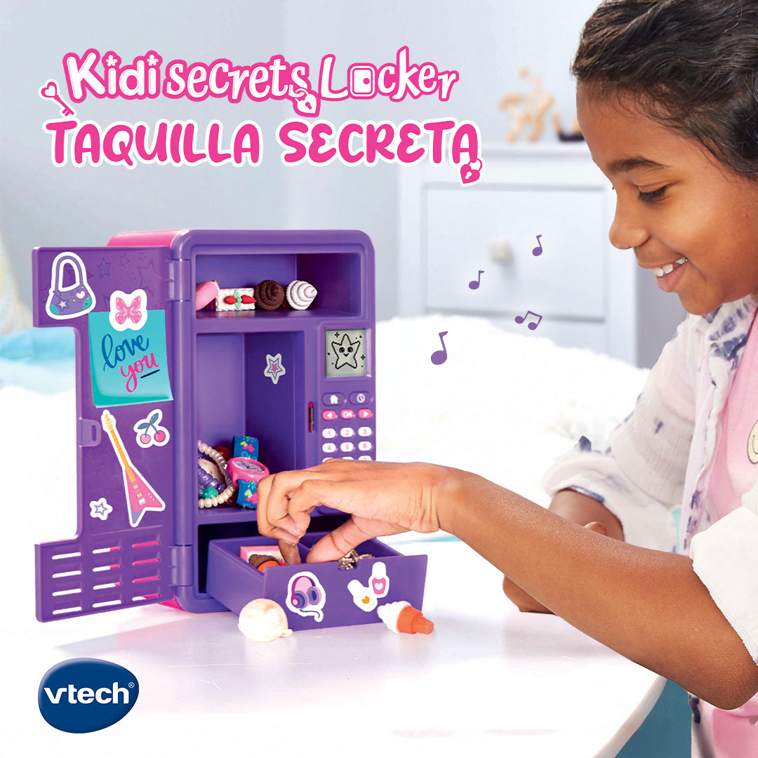 VTech - KidiSecrets Locker Taquilla secreta morada, nuevos accesorios ...