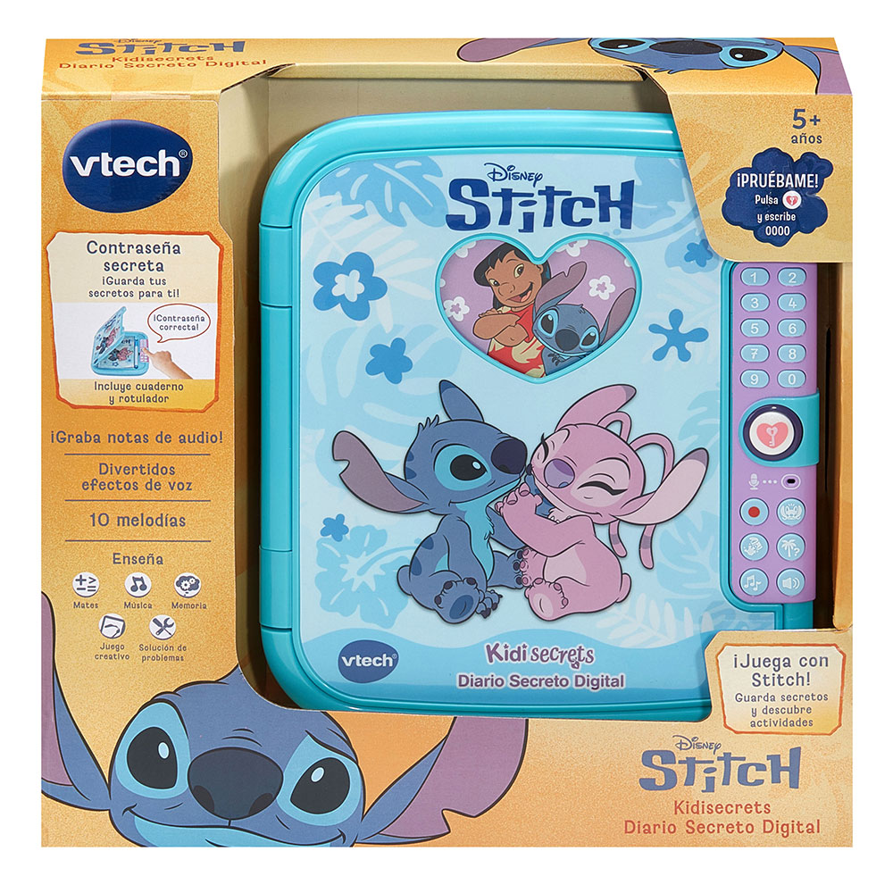 VTech - KidiSecrets Diario secreto de Stitch
