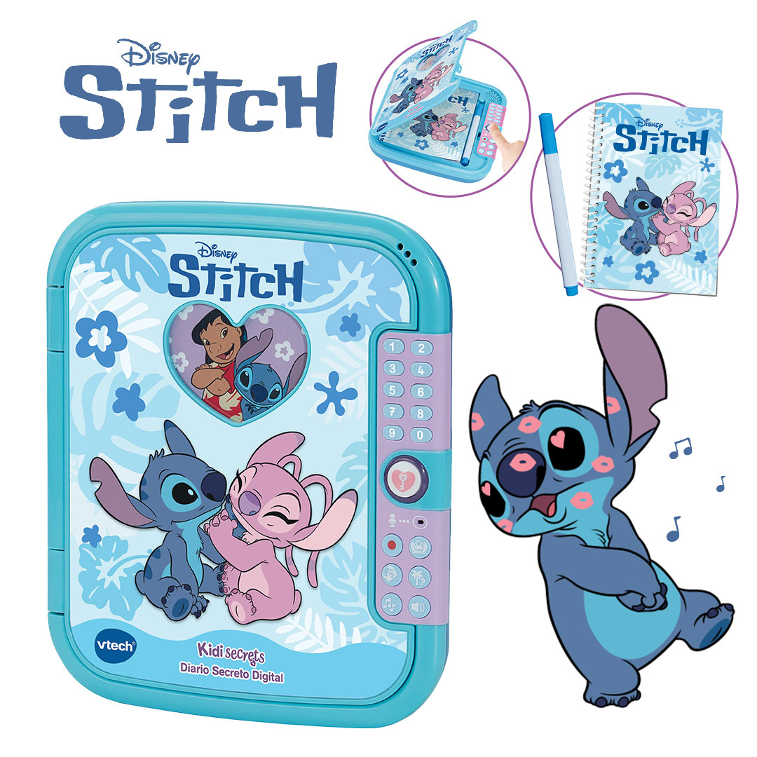 VTech - KidiSecrets Diario secreto de Stitch